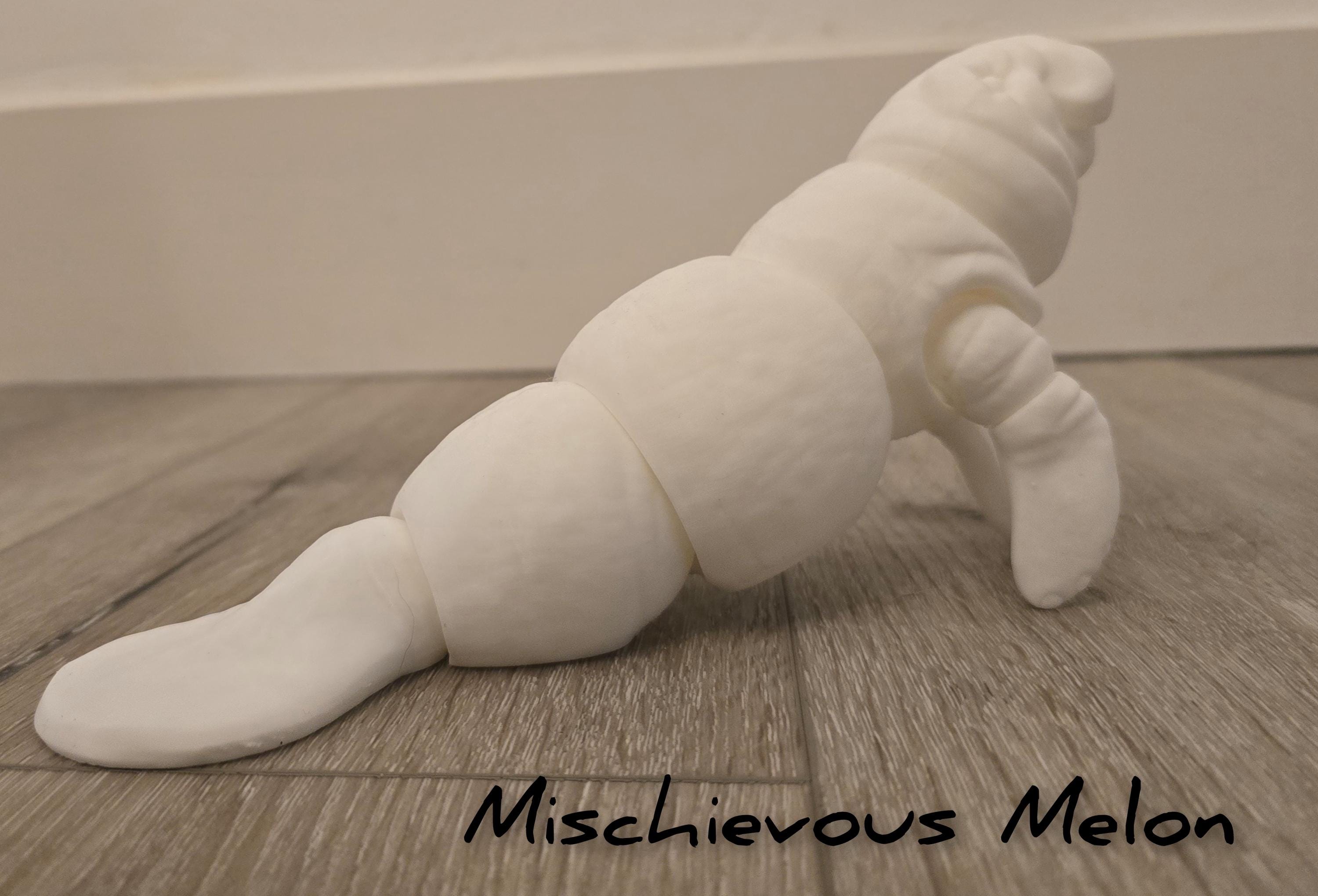 Paint Your Own Manatee | Articulated Manatee Fidget Toy, Desk Toy | Mat ...
