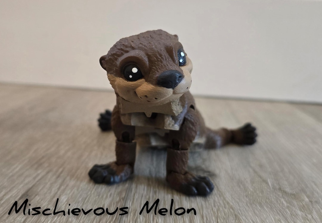 River Otter | Articulated River Otter | Otter Fidget Toy, Desk Toy ...