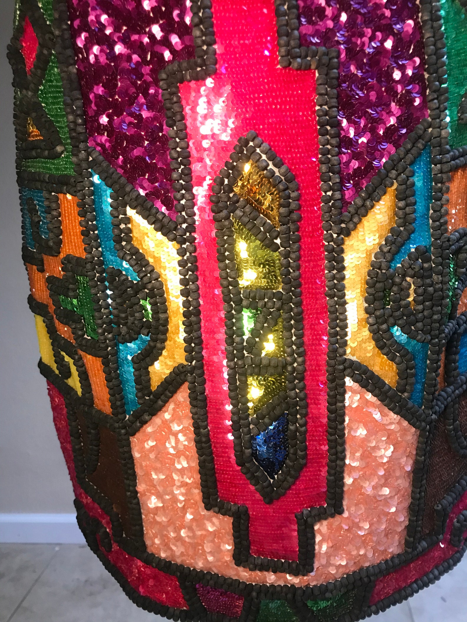 Designer Todd Oldham Couture VTG Holiday Party Sequined Skirt-a ...