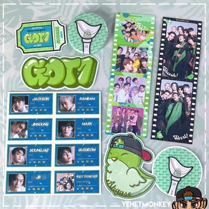 Got7 Pin -n- Stickerz Set - Etsy