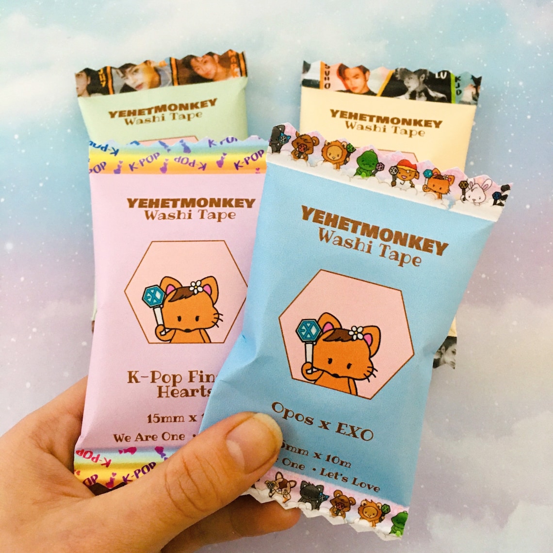 Kpop Addict Washi Tape | Etsy