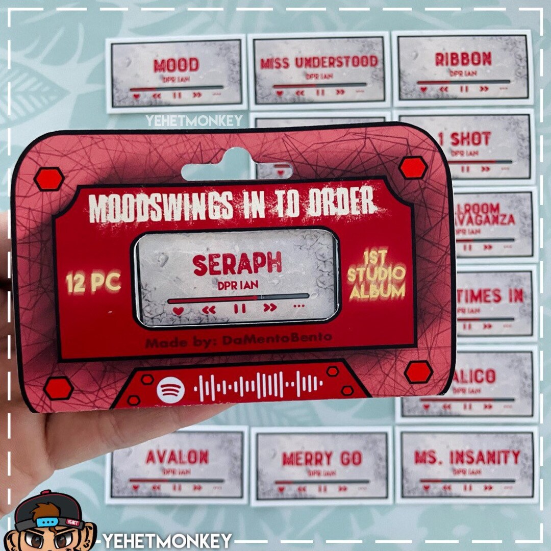 DPR Ian- Moodswings in to Order Album Kpop Journal Stickers - Etsy
