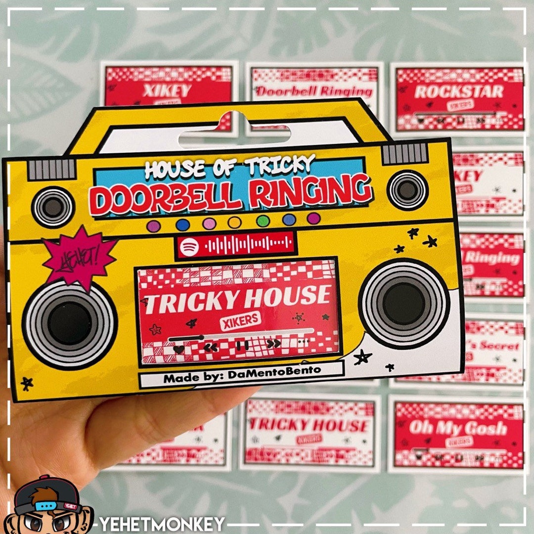 Roady- House of Tricky: Doorbell Ringing Album Kpop Journal Stickers - Etsy