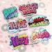 MIDZY Holographic Sticker - Etsy