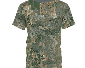 Monterey, California Map T-shirt, Unisex Men Women Tshirt Tee ...