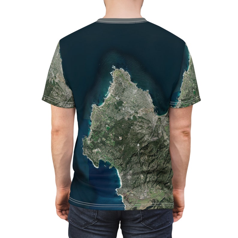 Monterey, California Map T-shirt, Unisex Men Women Tshirt Tee ...