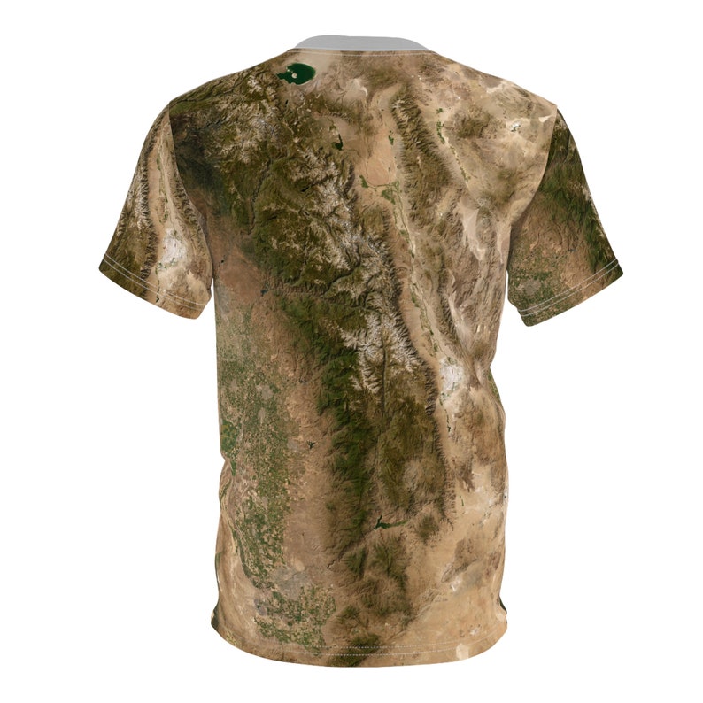 Sequoia National Park, California Map T-shirt, Unisex Men Women Tshirt ...
