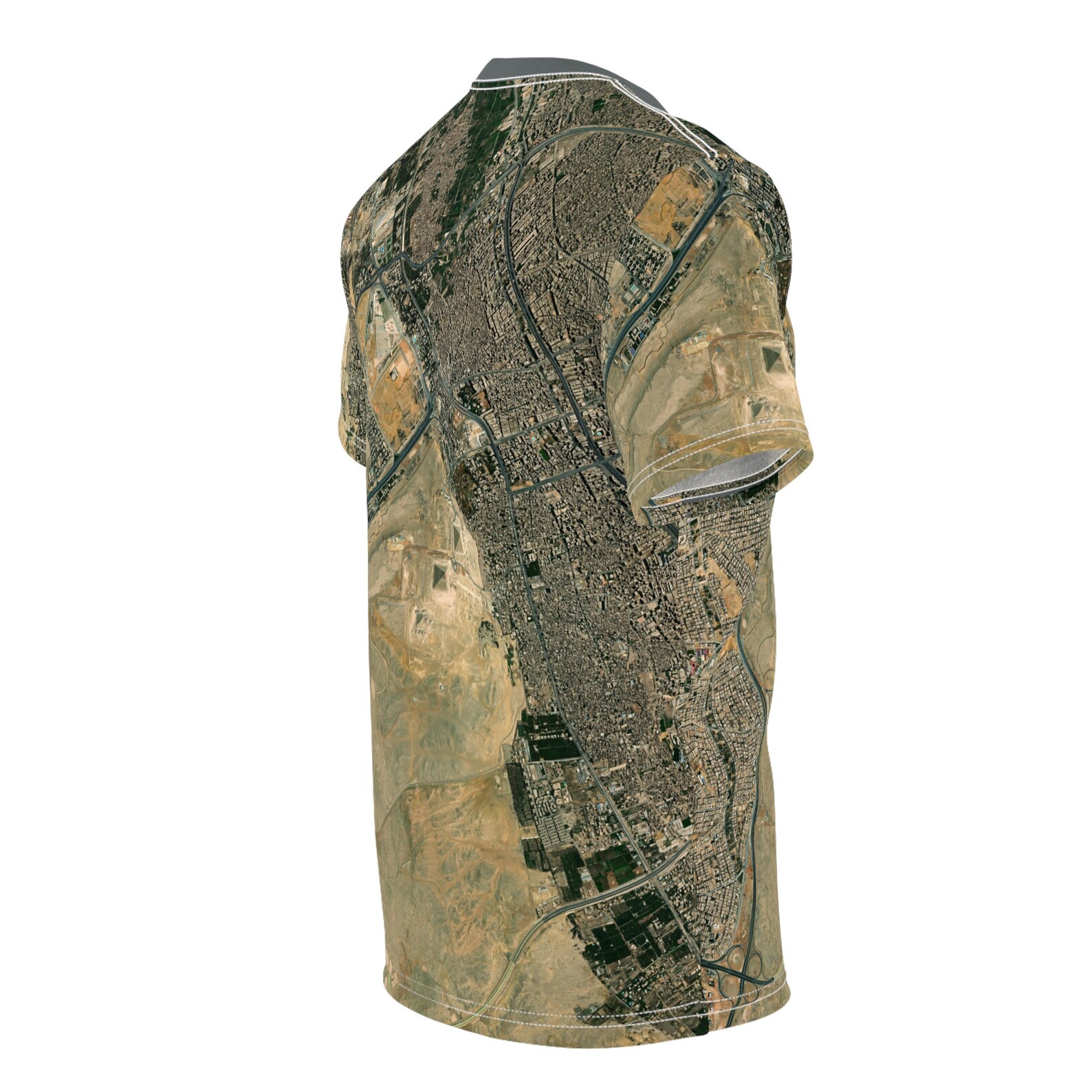 Great Pyramid of Giza, Egypt Map T-shirt, Unisex Men Women Tshirt Tee ...