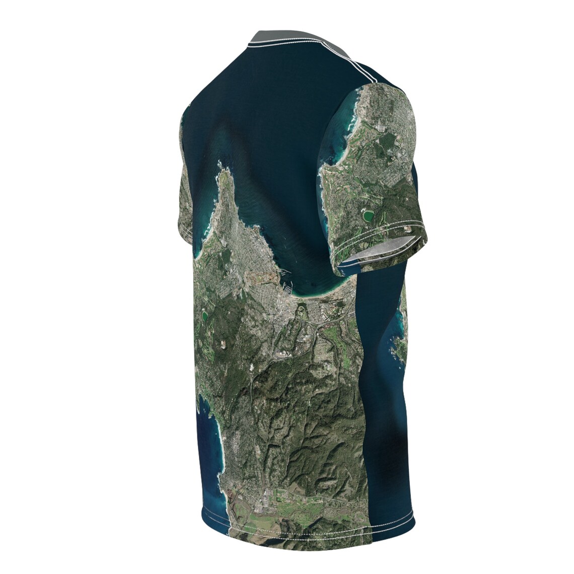 Monterey, California Map T-shirt, Unisex Men Women Tshirt Tee ...