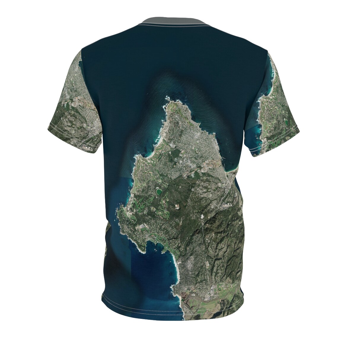 Monterey, California Map T-shirt, Unisex Men Women Tshirt Tee ...