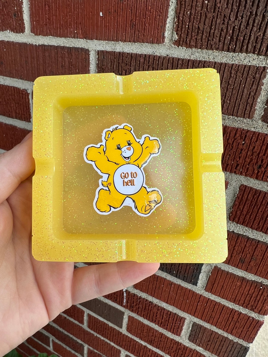Funny Meme Resin Art Ashtray - Etsy
