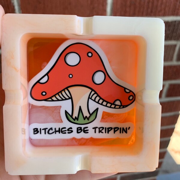 Resin Ashtray - Etsy
