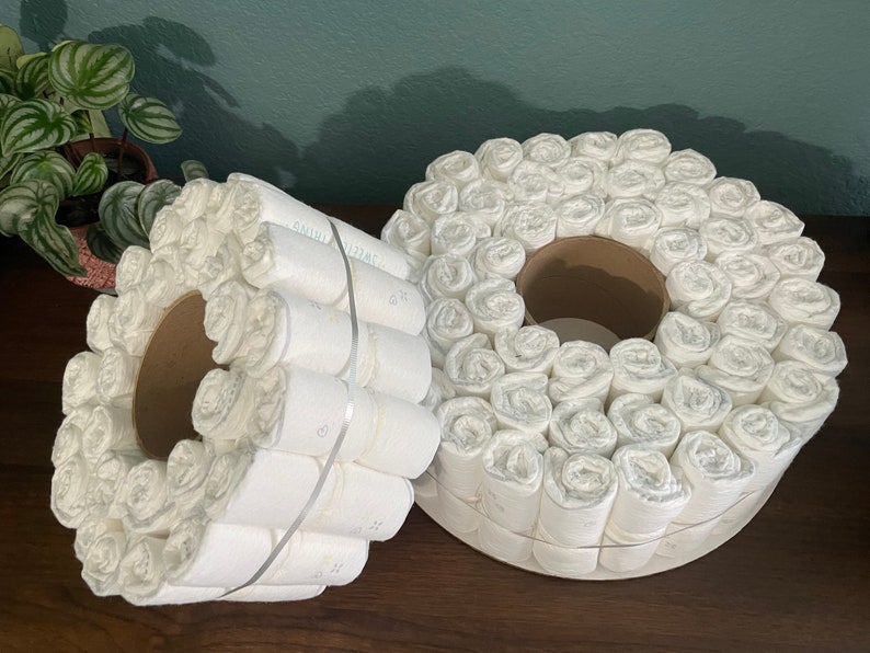 Happy Hippo Diaper Cake- 2 Tier - Etsy