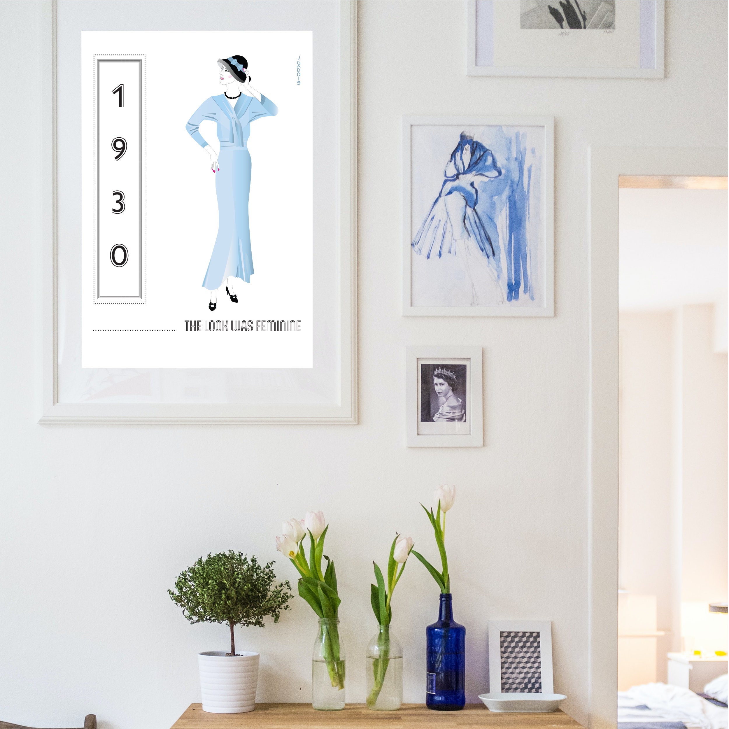 Fashion Wall Art Fashion Poster Vintage Fashion Fashion Era - Etsy