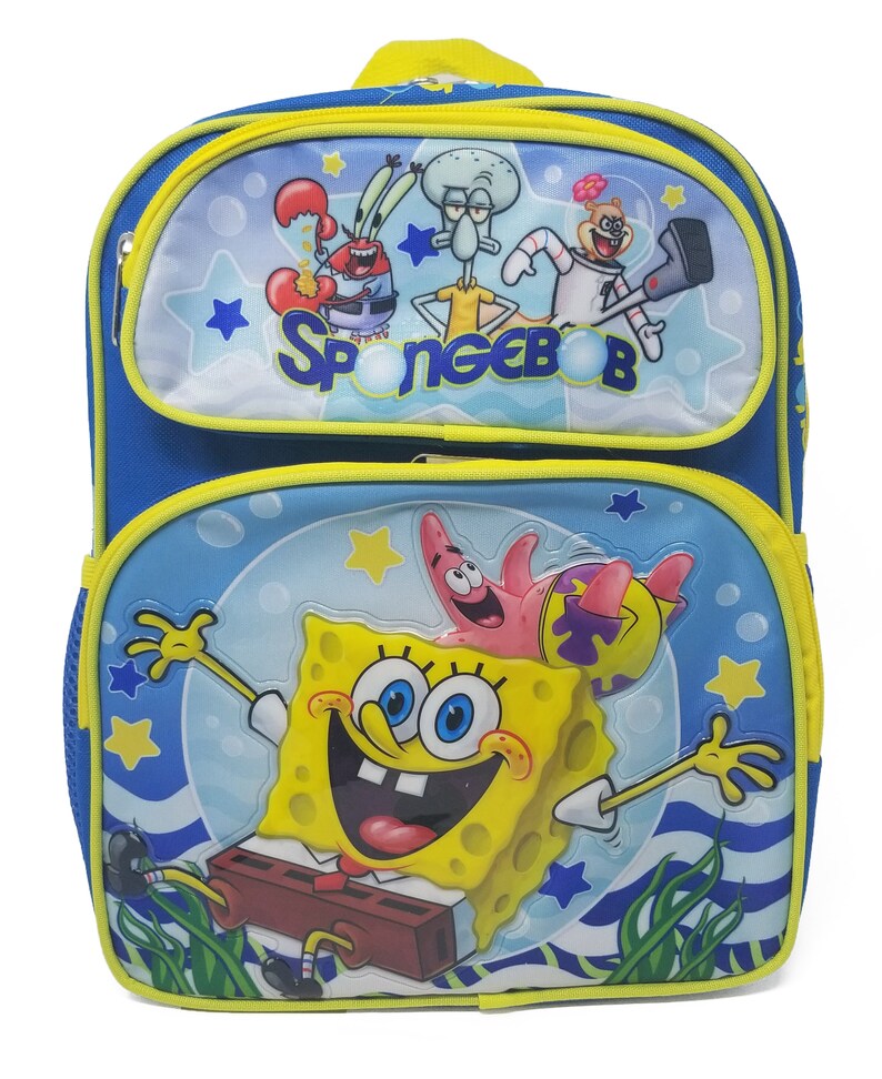 Personalized Nickelodeon SpongeBob SquarePants / Backpack with | Etsy