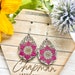 Mendi Earring SVG / Floral Earring SVG / Laser File / Earring File - Etsy
