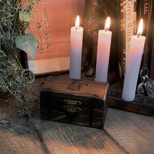 Honoring Odin | Norse Pagan | Rune Container | Offering Box | Tyr ...