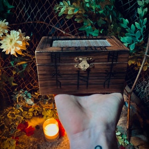 Viking Norse Pagan Rune Container Offering Box Altar Tool - Etsy