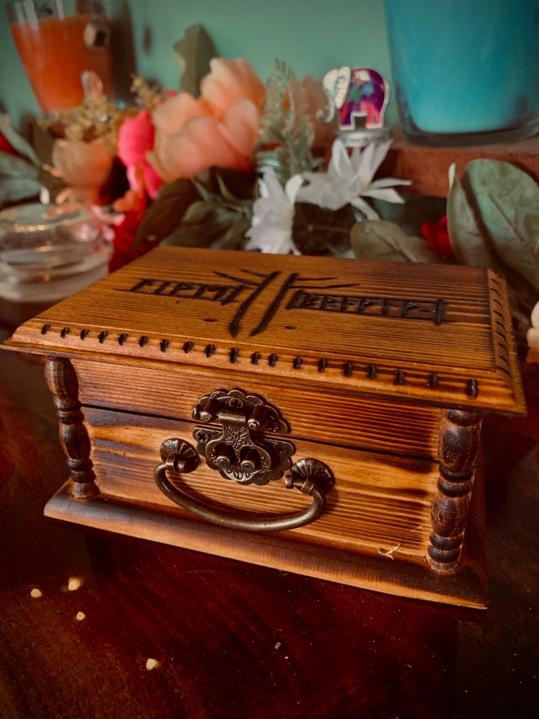 Norse Pagan Offering Box of Freya's Bravery Altar Tool - Etsy