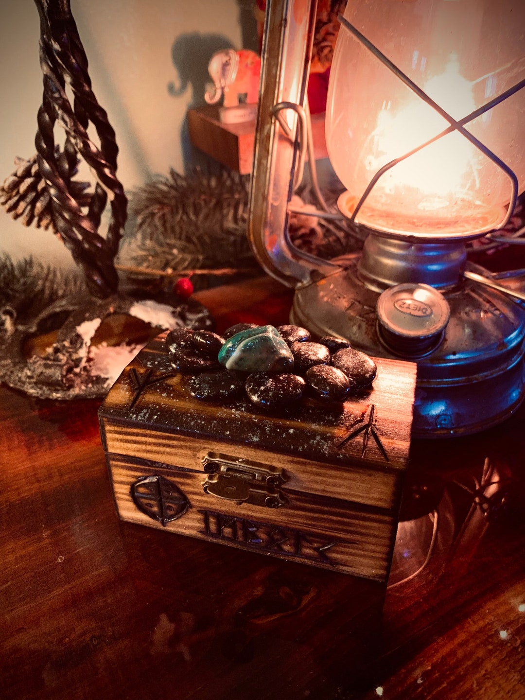 Viking Norse Pagan Smoker Offering Box Altar Tool - Etsy