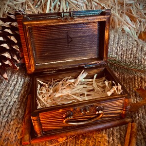 XL Viking Norse Pagan Rune Container & Offering Box God of the Hearth ...