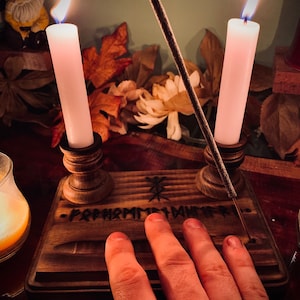 Norse Pagan Heathen Altar Incense Burner Blessings of Home and Hearth ...
