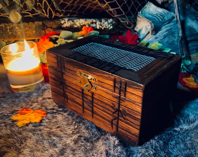 Viking Norse Pagan Rune Container Offering Box Altar Tool - Etsy