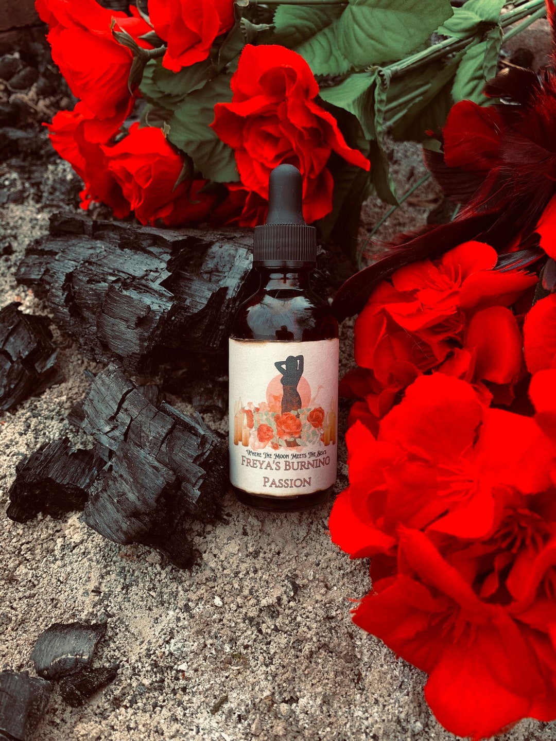 Freya's Burning Passion - Norse Pagan Body Anointments Oil - Etsy