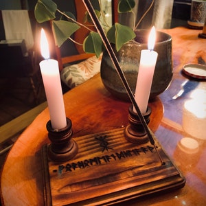 Norse Pagan Heathen Altar Incense Burner Blessings of Home and Hearth ...