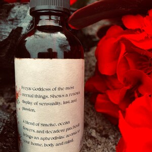 Freya's Burning Passion - Norse Pagan Body Anointments Oil - Etsy
