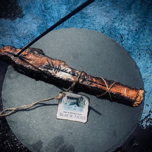 Viking Witchcraft: Handmade Tree Bark Incense Holder With Norse Runes ...