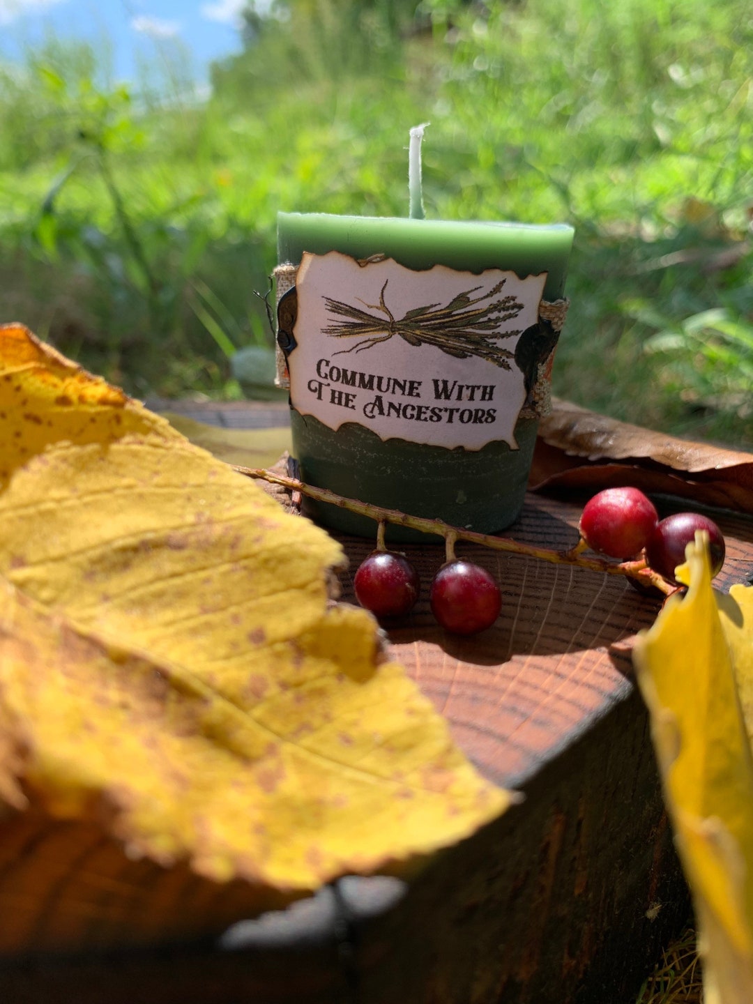 Votive Witch Altar Candle X 5 honor the - Etsy