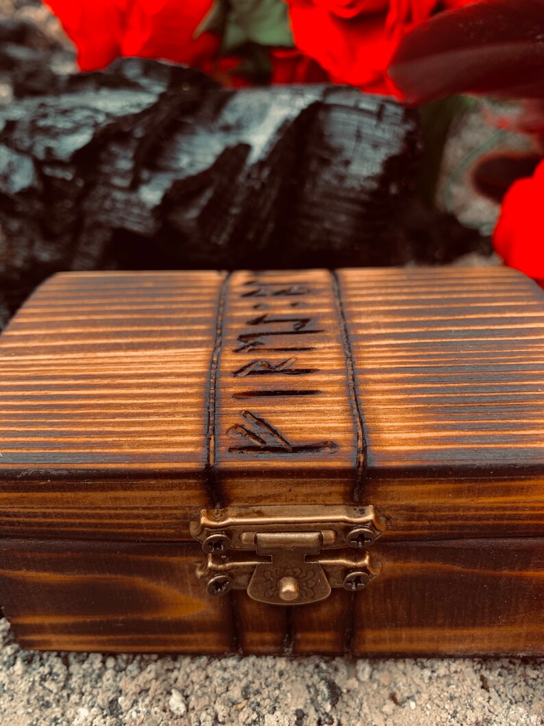 Viking Norse Pagan Offering Box Altar Tool - Etsy