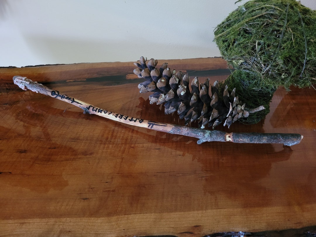Wand of Faerie Blessings Norse Pagan Altar Tool - Etsy