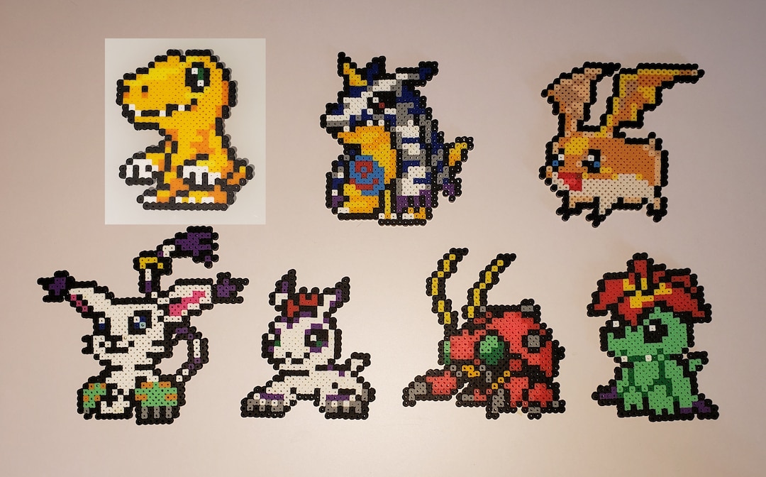 Digimon - Agumon - Gabumon - Patamon - Gatomon - Gomamon - Tentomon ...
