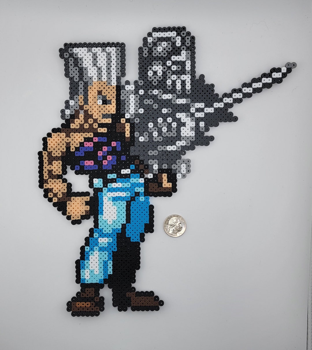 Jean Pierre Polnareff - Jojo Bizarre Adventure - Pixel Art - Made From ...