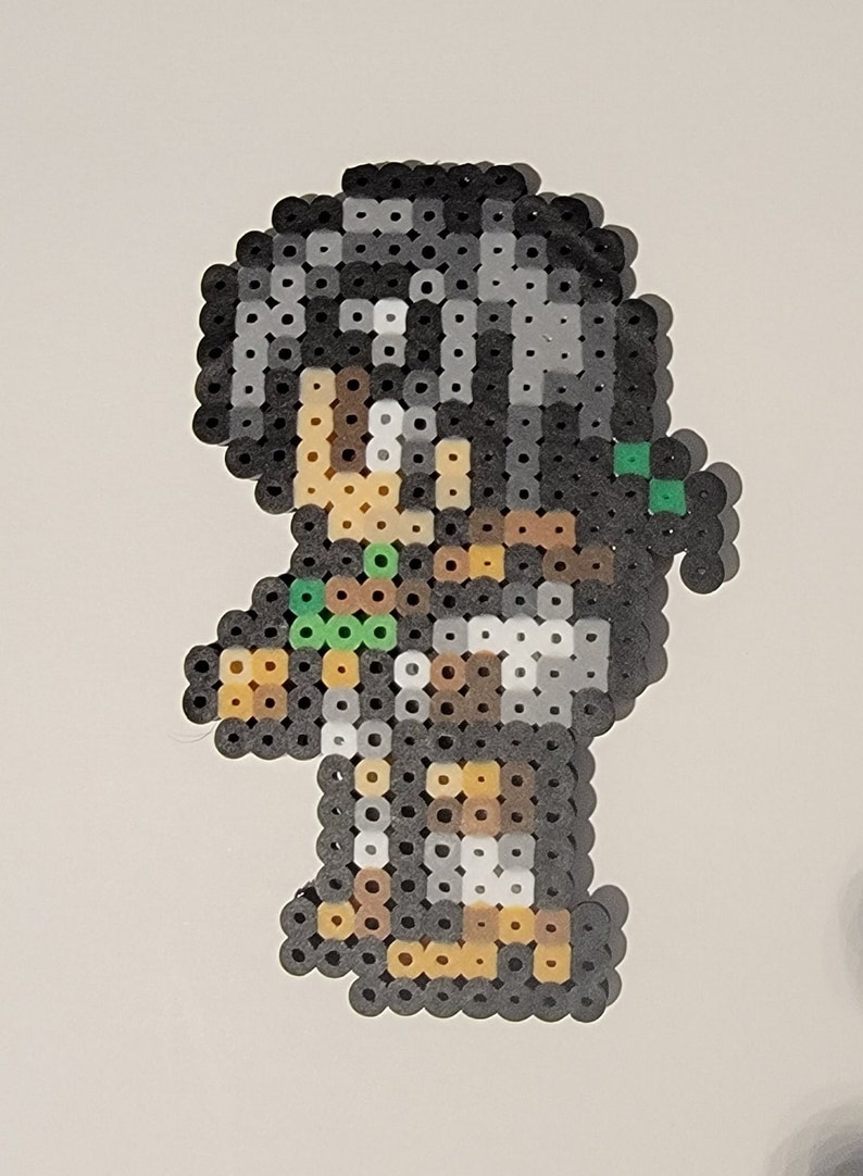 Final Fantasy 7 - FF7 - Pixel Art - Made From Perler Beads - Etsy
