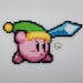 Link Kirby - Meta Knight - Pixel Art - Made From Perler Beads - Etsy