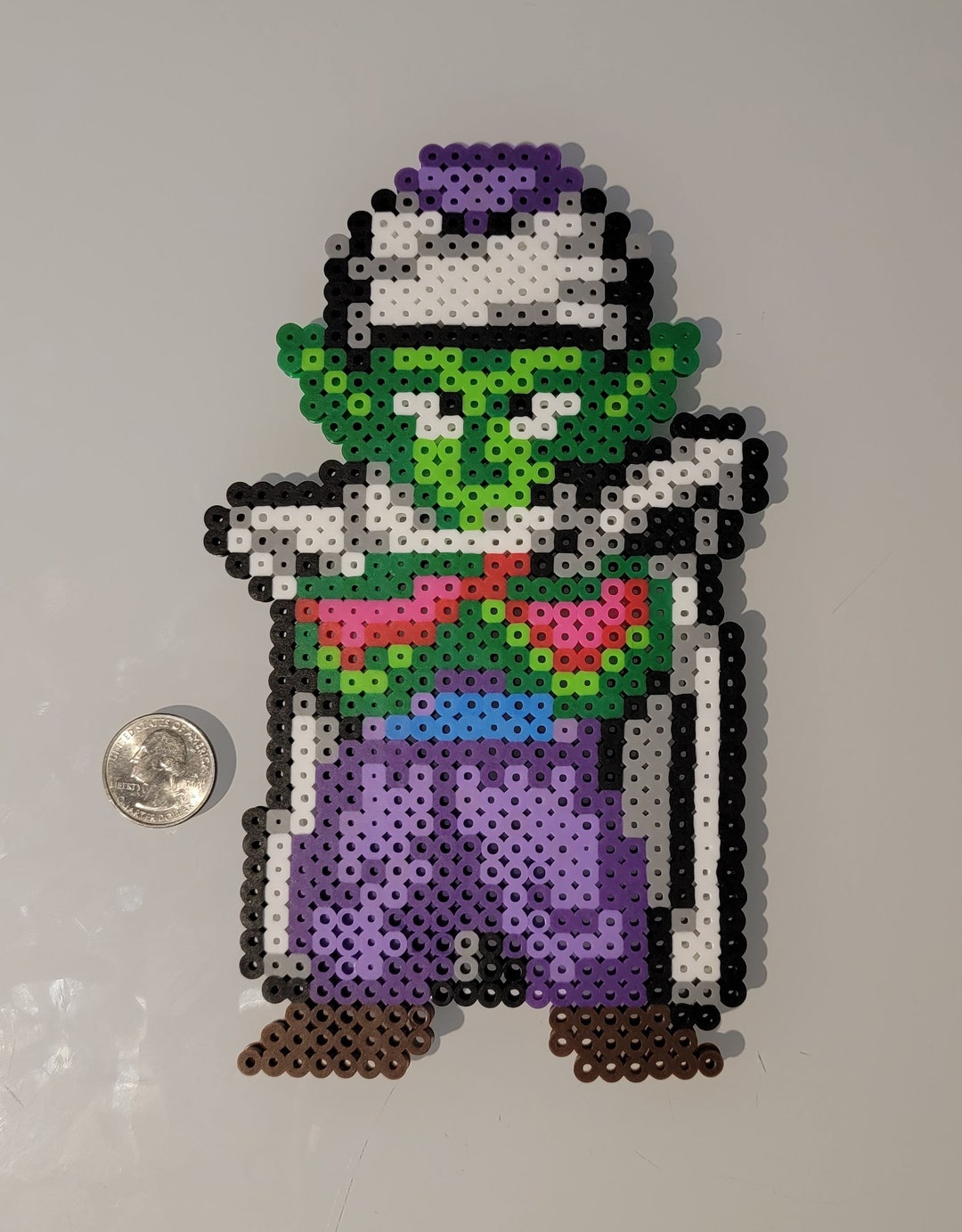 Piccolo - DBZ - Pixel Art - Made From Perler Beads - Etsy