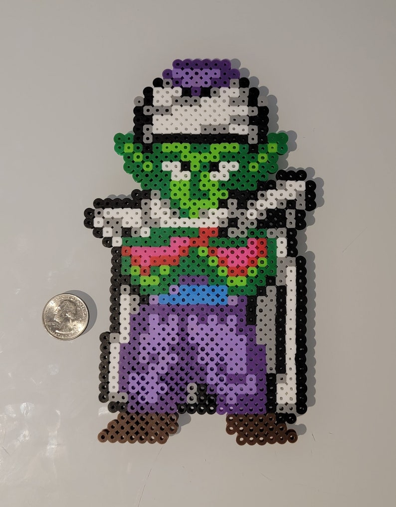 Piccolo - DBZ - Pixel Art - Made From Perler Beads - Etsy