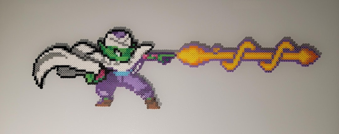 Piccolo - Special Beam Cannon - Pixel Art - Made From Perler Beads - Etsy