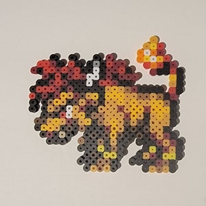 Final Fantasy 7 - FF7 - Pixel Art - Made From Perler Beads - Etsy