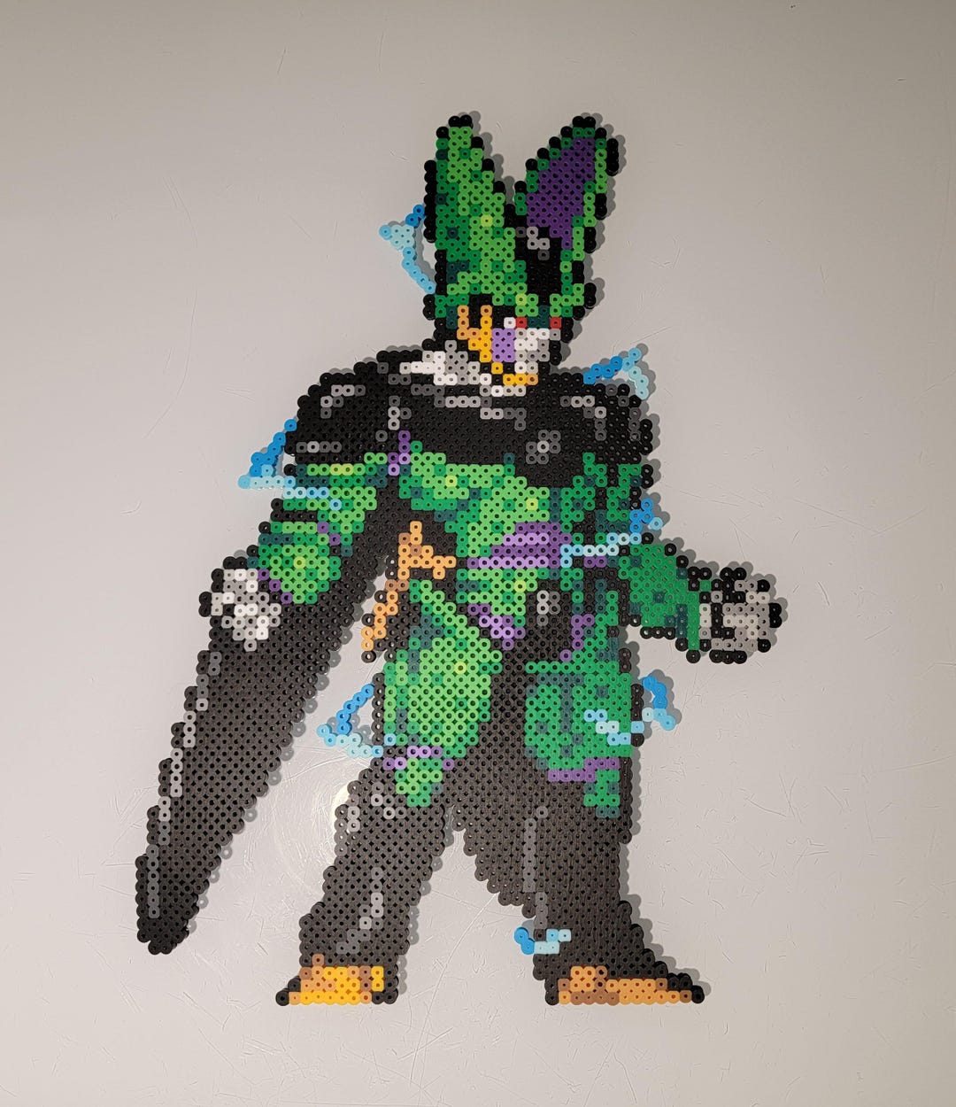 Perfect Cell - Pixel Art - Made From Perler Beads - Etsy