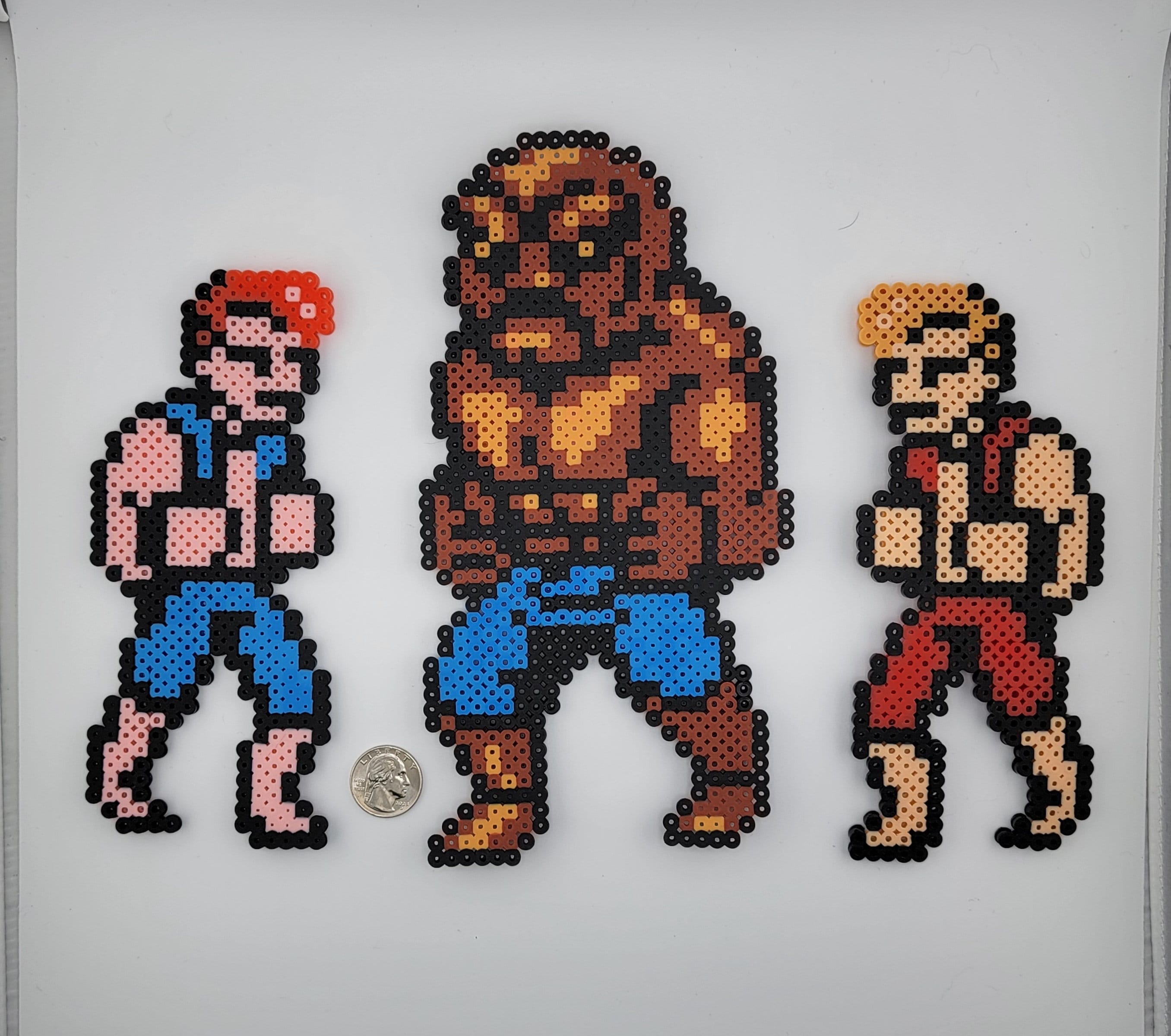 Double Dragon - Williams, Jimmy Lee, and Abobo - NES - 8bit - Pixel Art ...