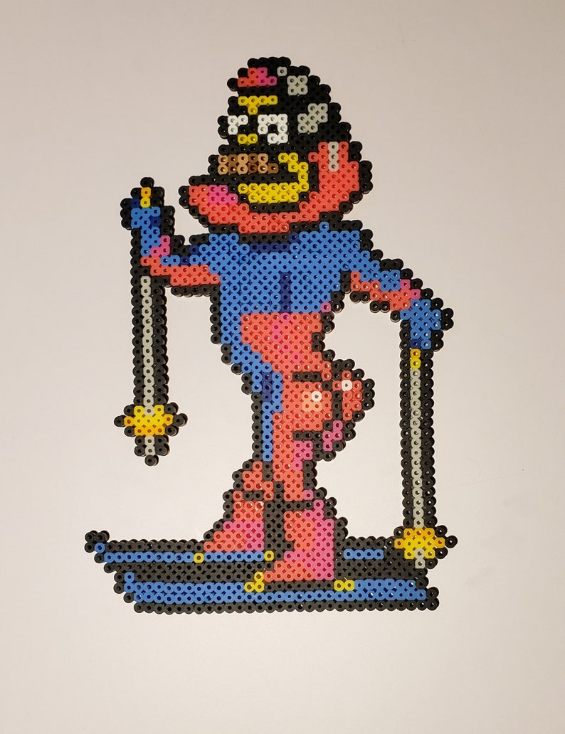 Stupid Sexy Flanders Pixel Art Made From Perler Beads - Etsy
