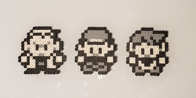 Pokemon Gameboy Characters - Pixel Art - Made From Perler Beads - Etsy