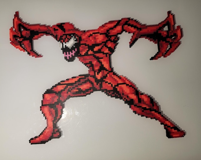 Carnage - From Spider-man and Venom: Maximum Carnage - Pixel Art - Made ...