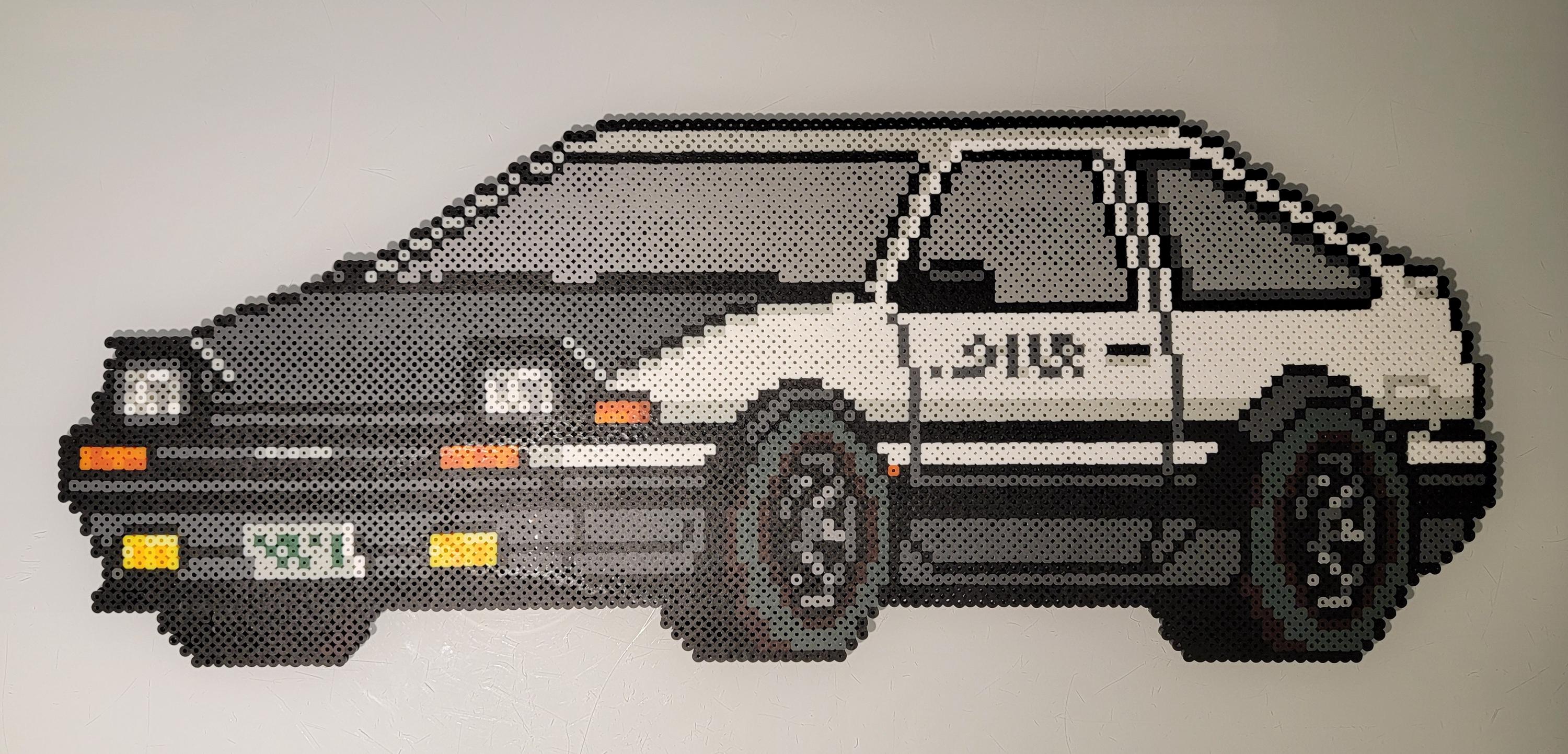 Initial D - Toyota AE86 Trueno - Pixel Art - Made From Perler Beads - Etsy