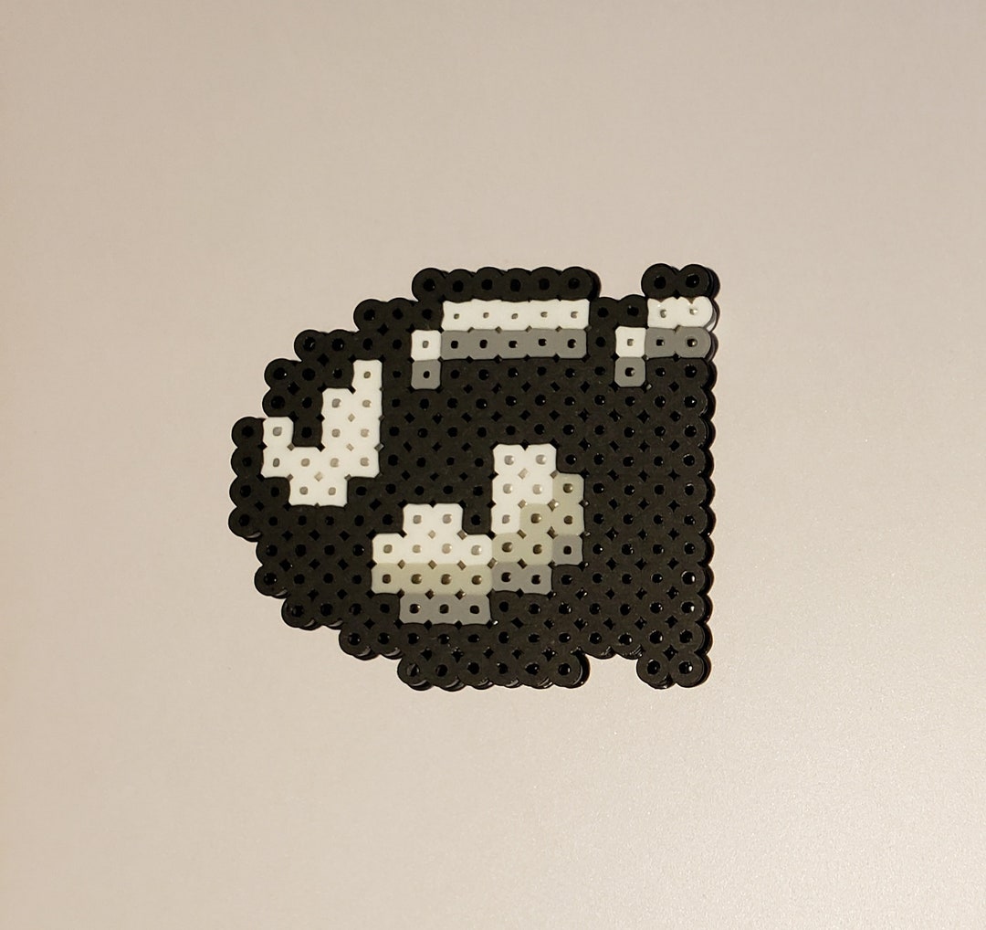 Bullet Bill - SNES 16bit - Pixel Art - Made From Perler Beads - Etsy