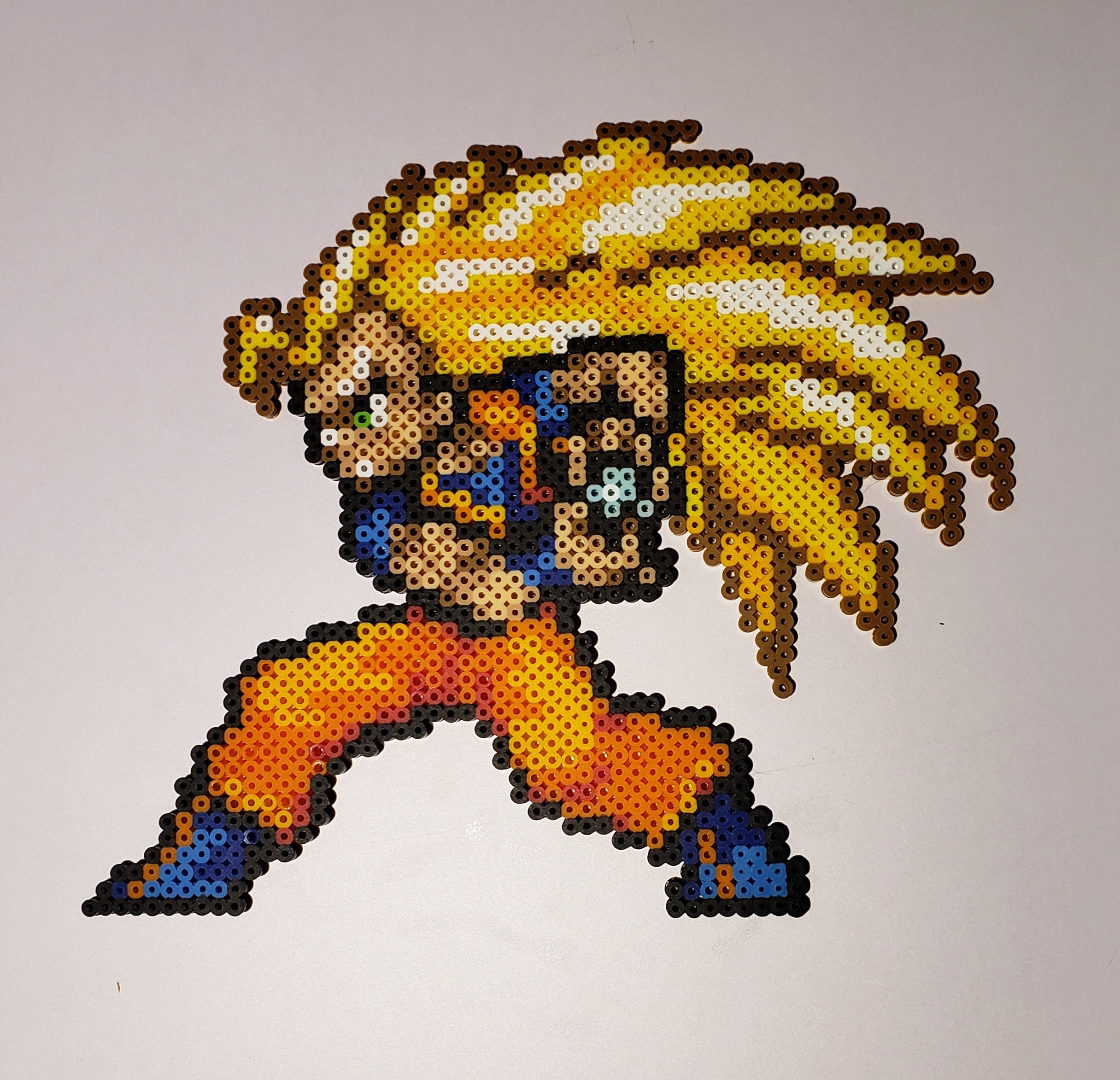 Dbz Ssj Goku Pixel Art 🔲 — Goku, Everybody's Favourite Super